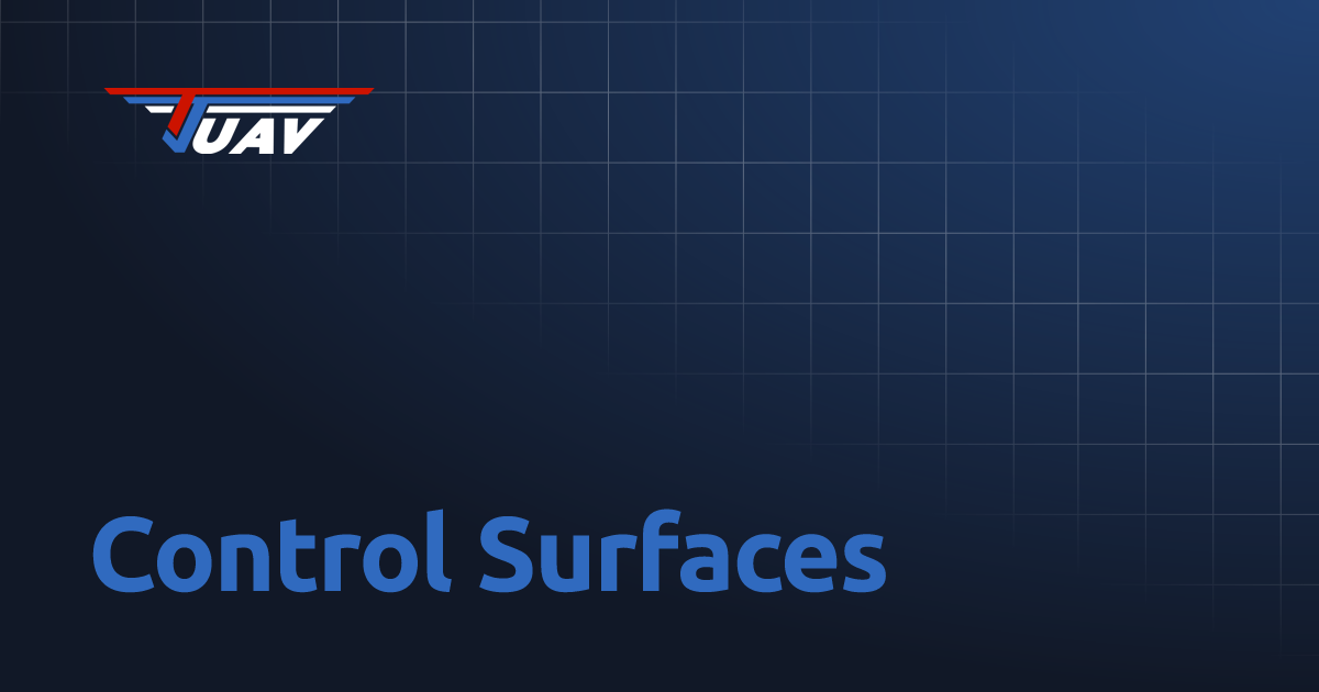 Control Surfaces | TJ UAV